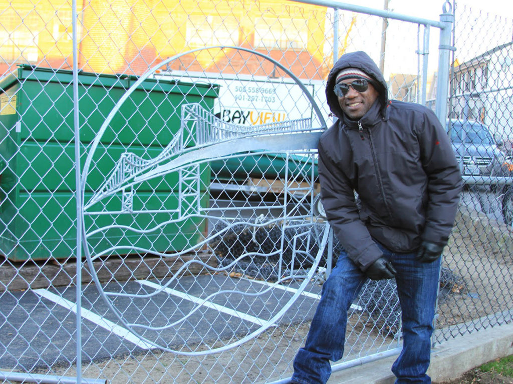 Bristol Industrial Park Medallion Fence – The Steel Yard