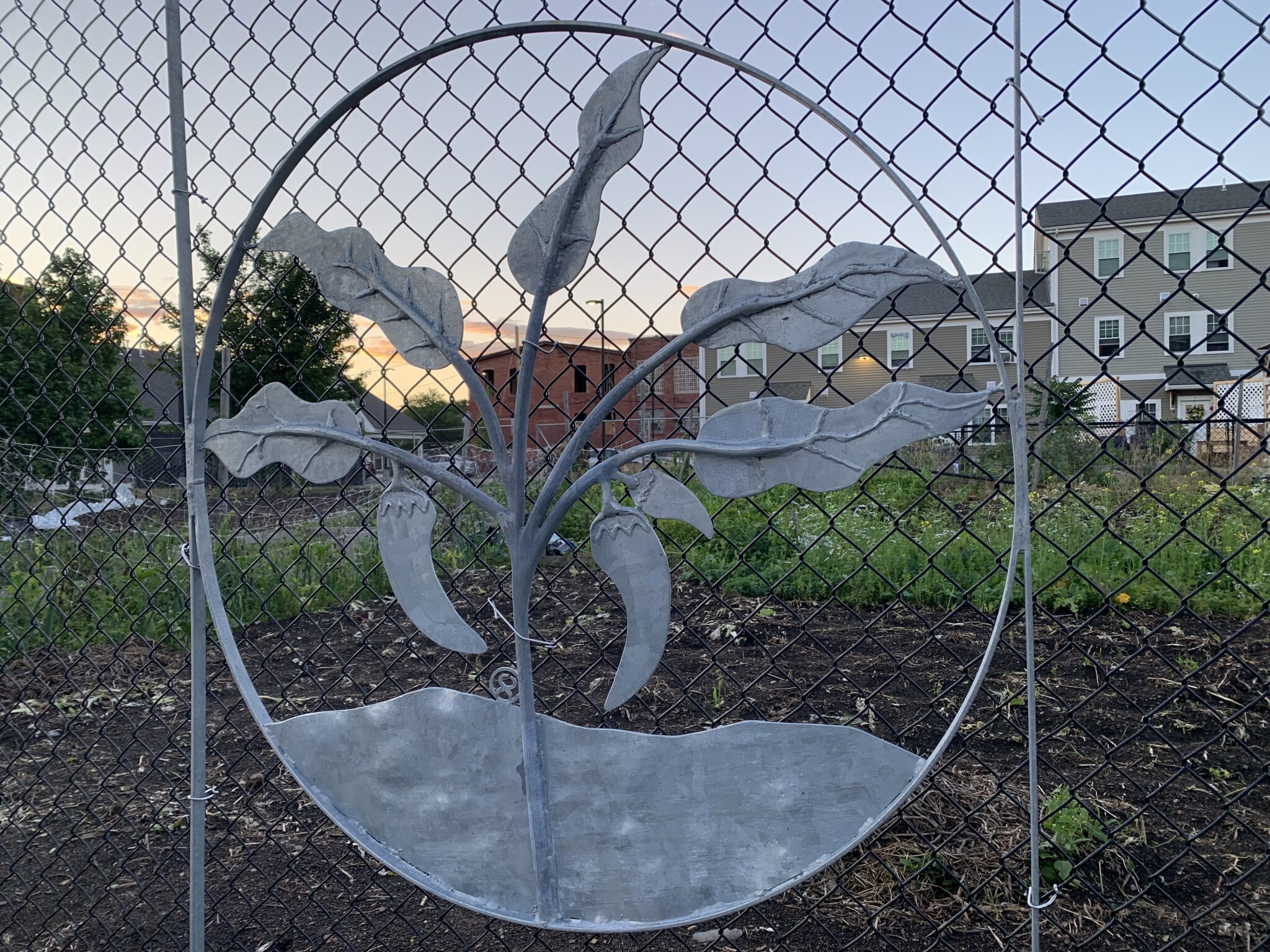 Sankofa Medallion Fencing and Gates – The Steel Yard