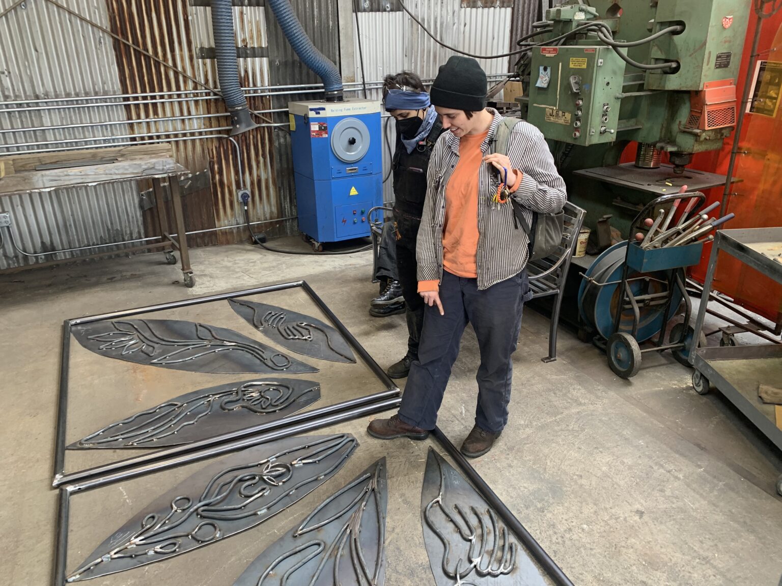 Sankofa Medallion Fencing and Gates – The Steel Yard